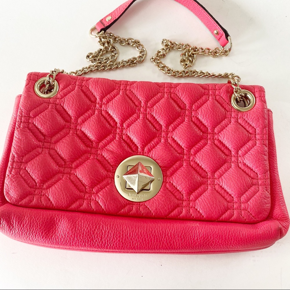 Kate Spade Cynthia Astor Court Geranium Purse - Gem